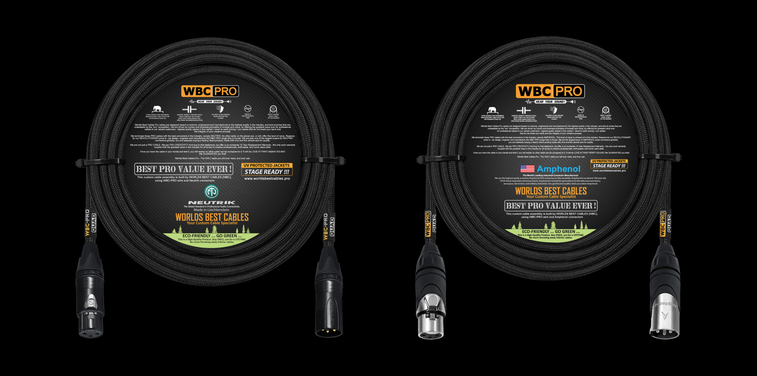Worlds Best Pro Audio Cables | Home - Worlds Best Cables Pro